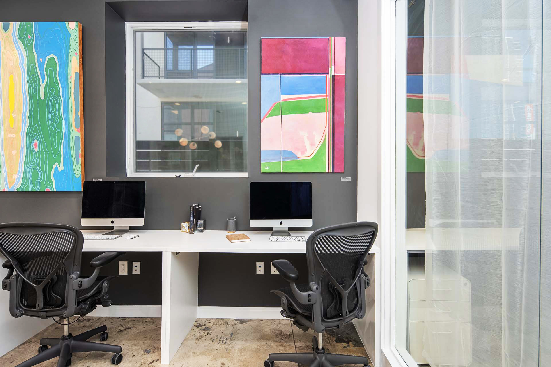Colab - Office suites & coworking seats in Downtown Jersey City.